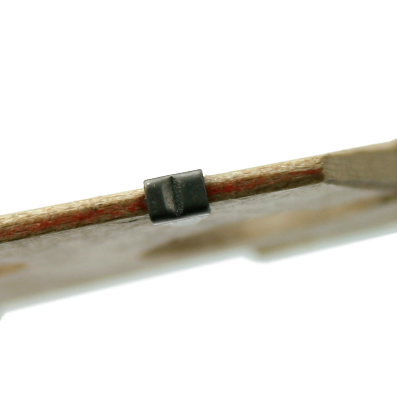 Titanium Bridge Notch Protectors for Violin and Viola